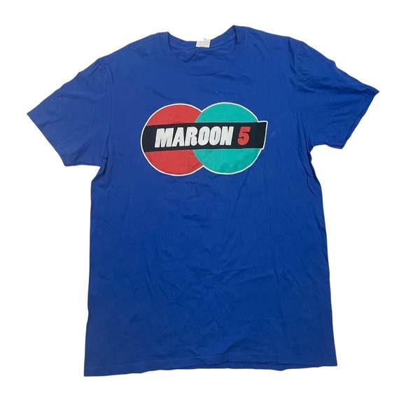 Shirts | Maroon 5 219 Tour Merchandise Front Back Graphic T Shirt ...